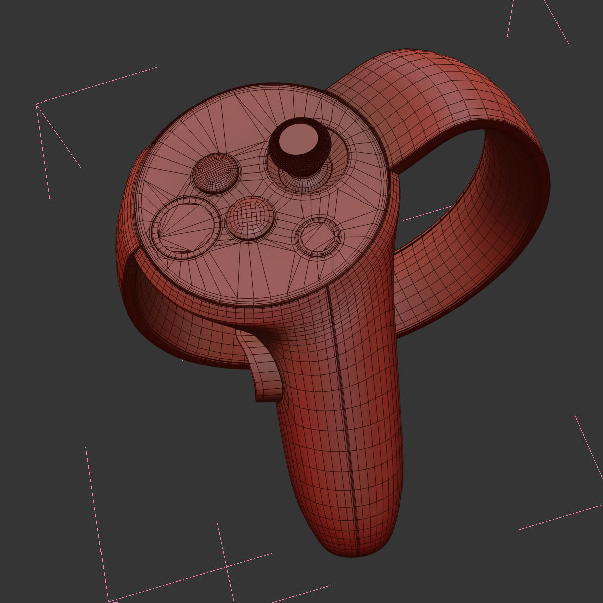 Oculus Rift VR Set - Xbox Controller 3D model | CGTrader