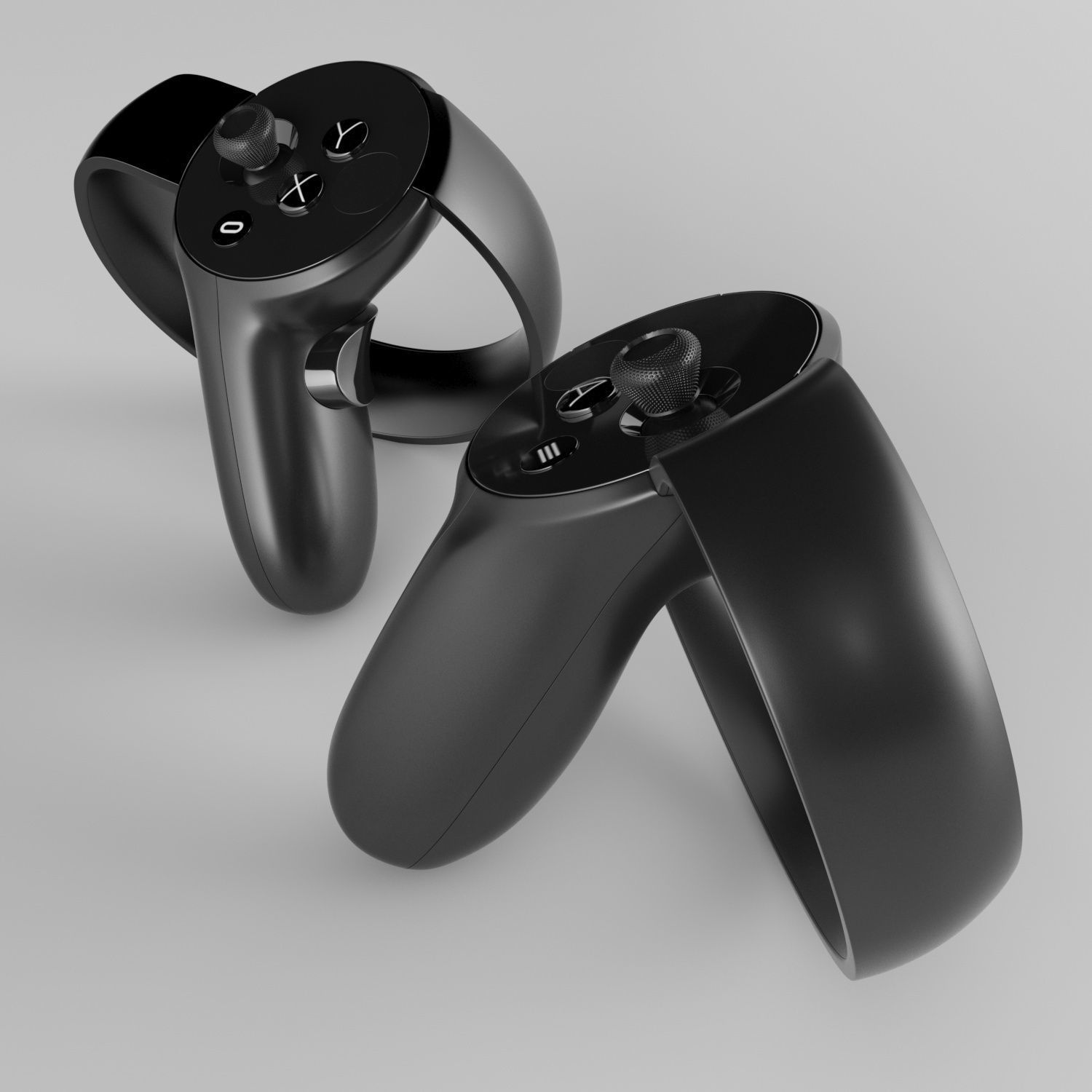 Oculus Rift VR Set - Xbox Controller 3D model | CGTrader