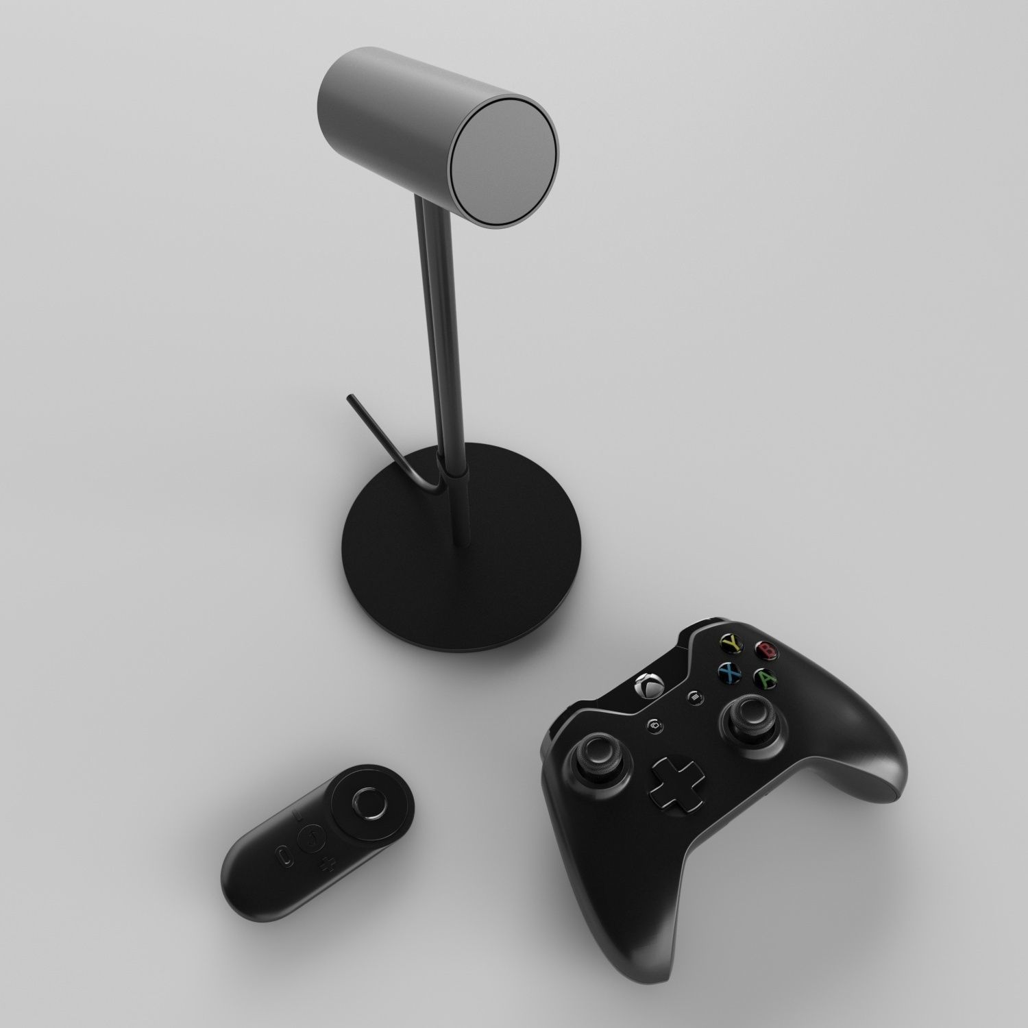 Oculus Rift VR Set - Xbox Controller 3D model | CGTrader