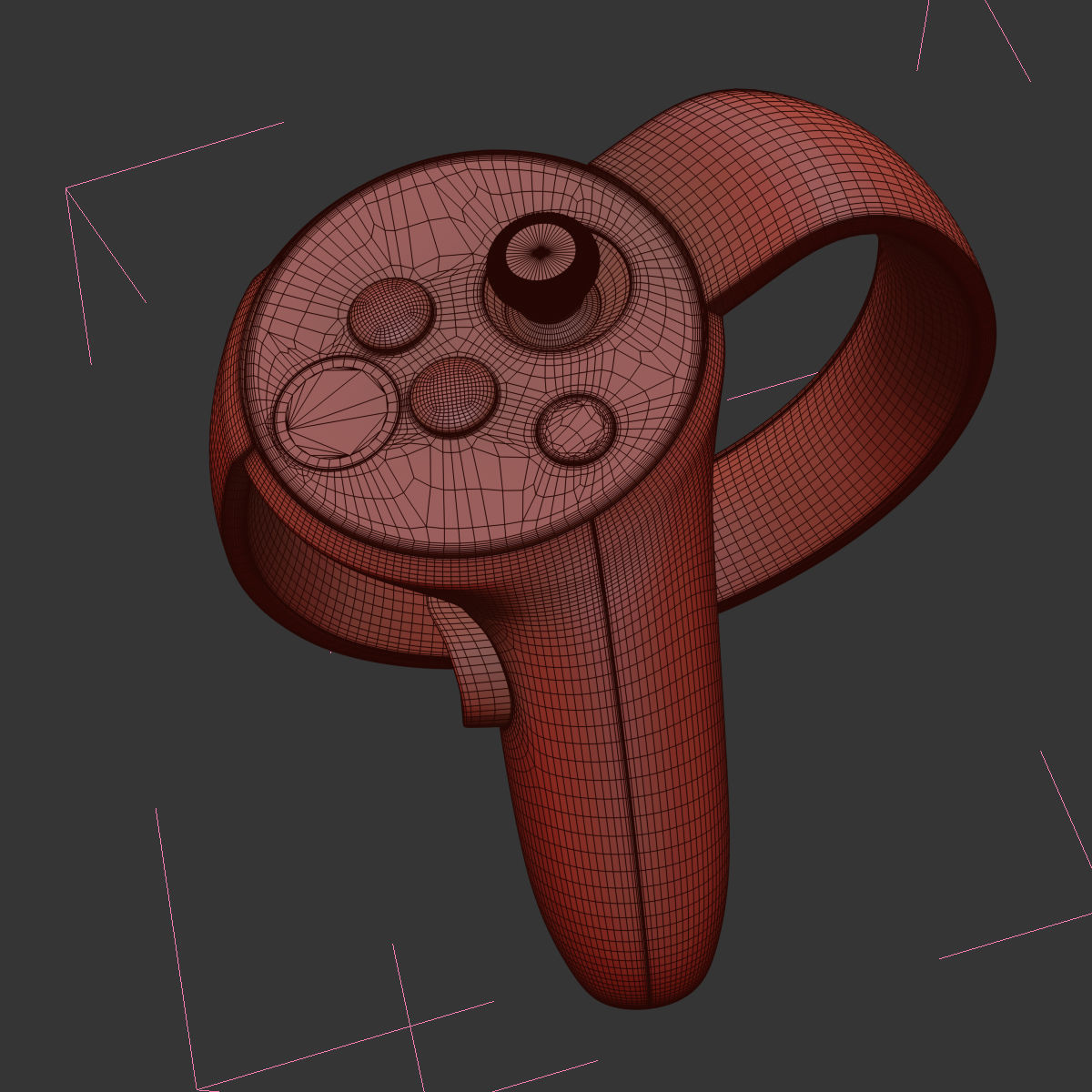 Oculus Rift VR Set - Xbox Controller 3D model | CGTrader