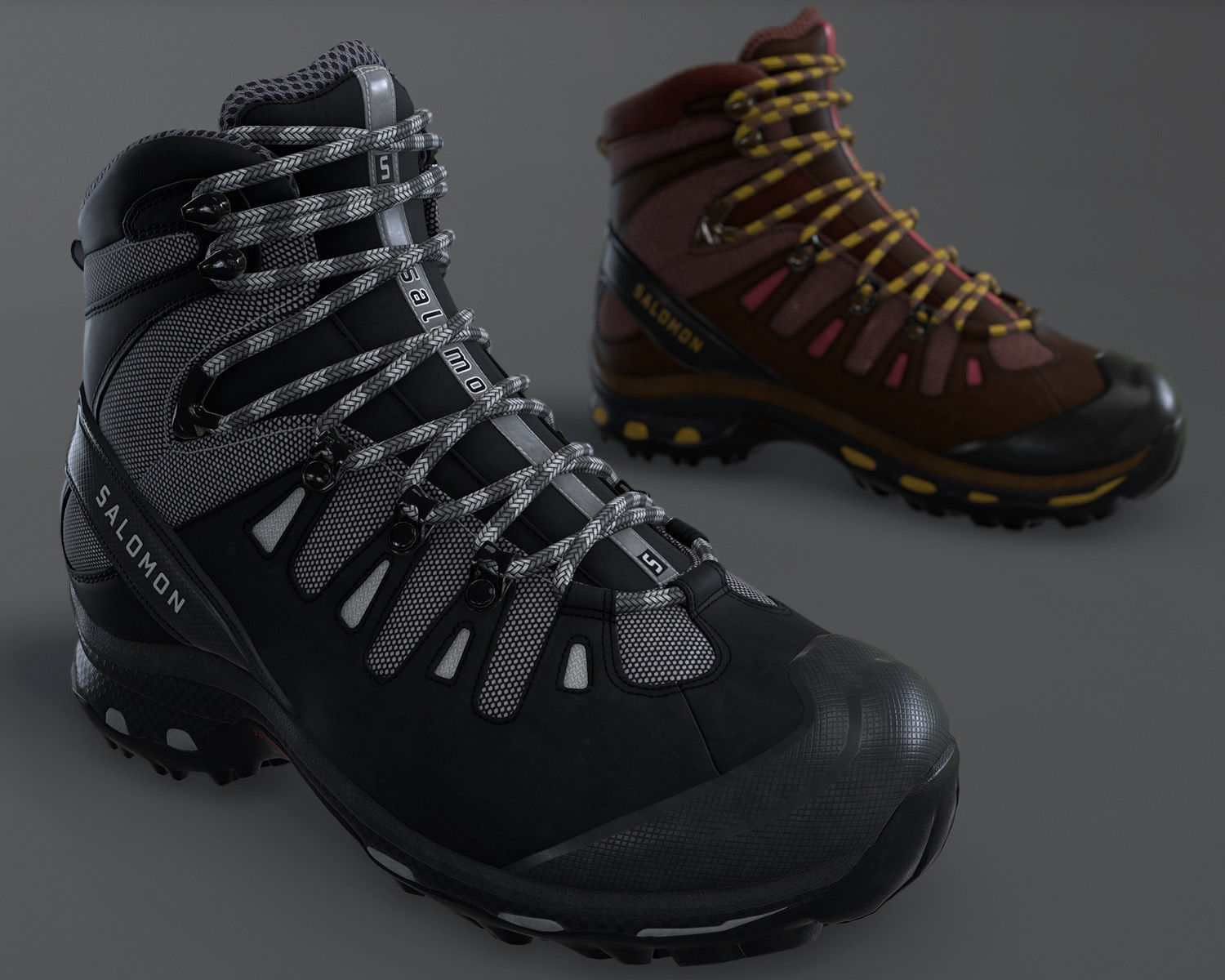 3D model Hiking Boot High Quality VR / AR / low-poly | CGTrader