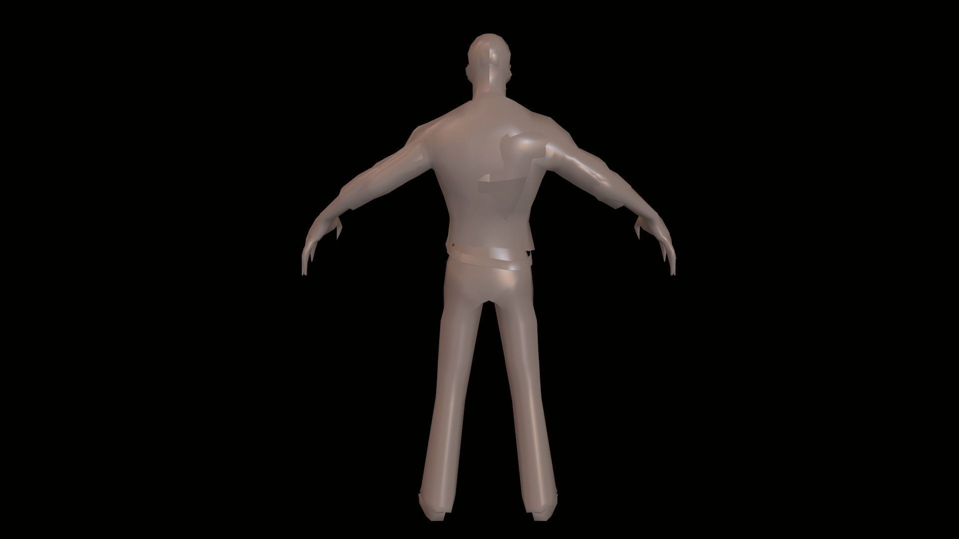 Zombie free VR / AR / low-poly 3D model animated rigged | CGTrader