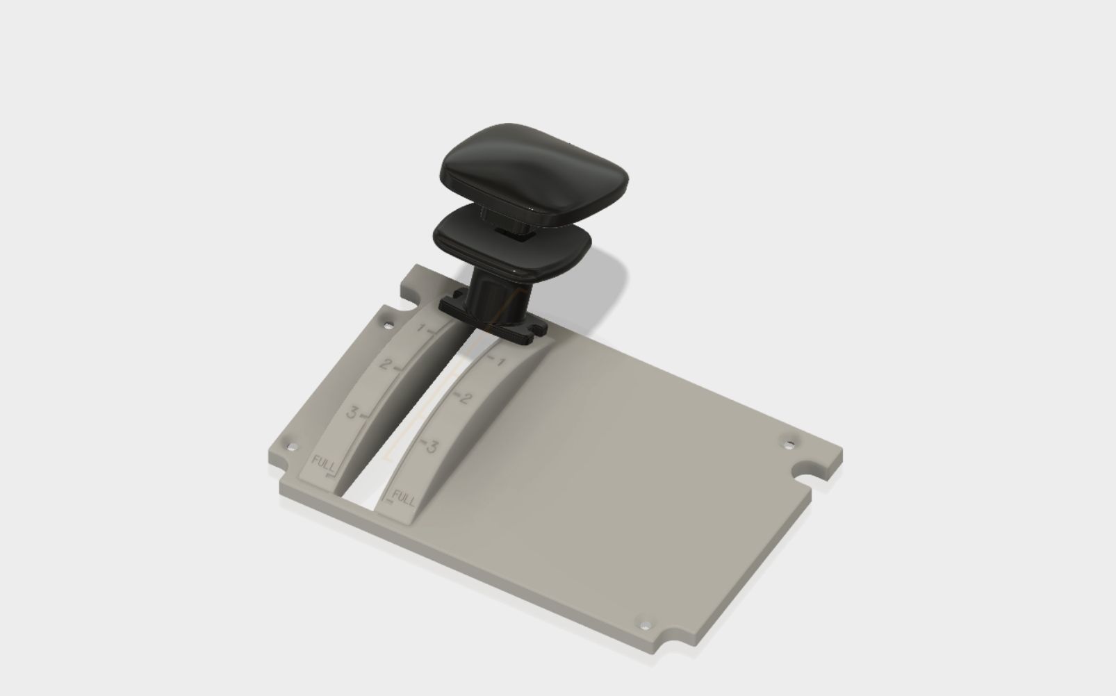Airbus A320 Flap Panel With Handle 3D model 3D printable | CGTrader