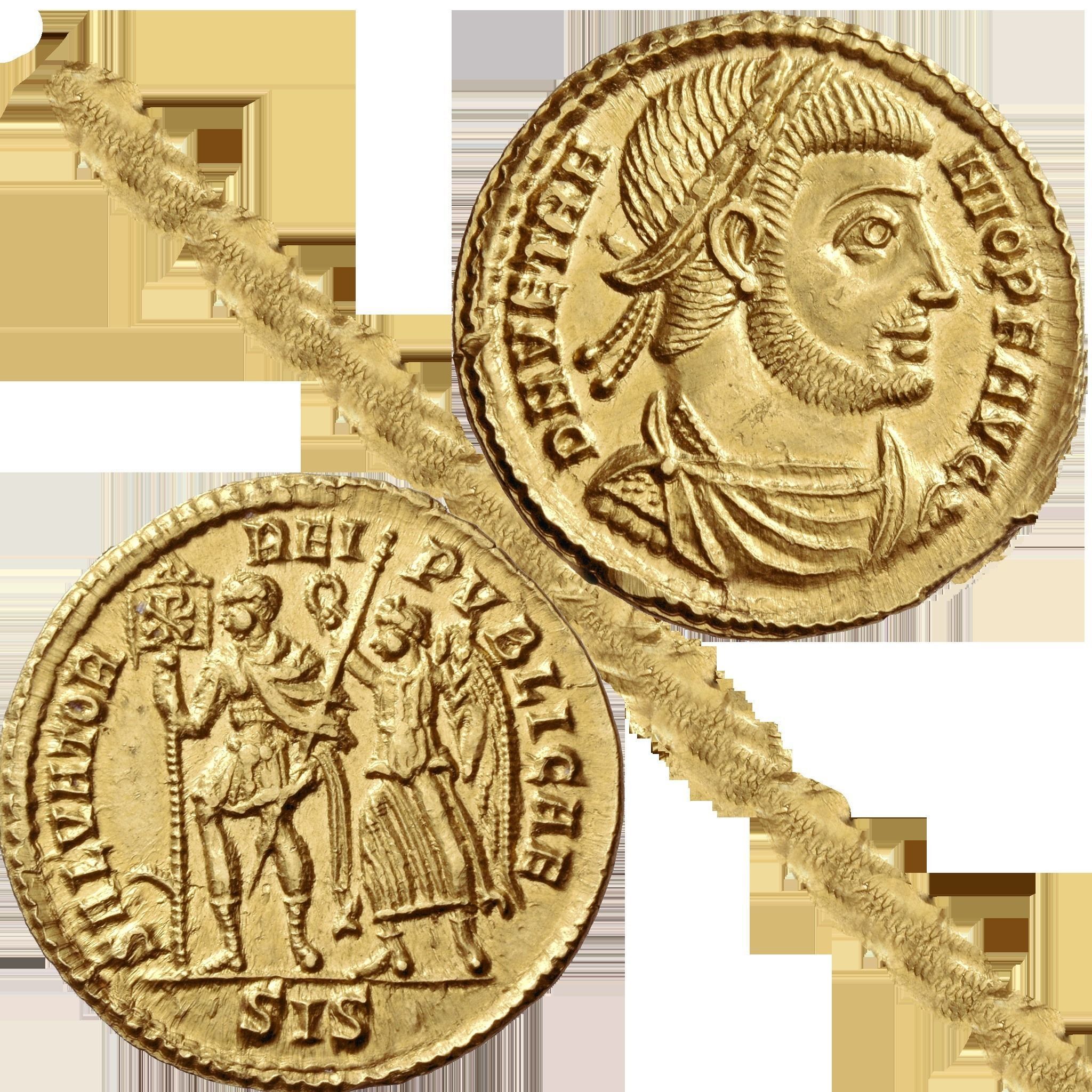 3D model ancient constans coin VR / AR / low-poly | CGTrader