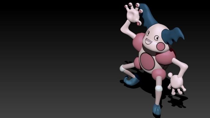 Mr Mime 3D model 3D printable | CGTrader