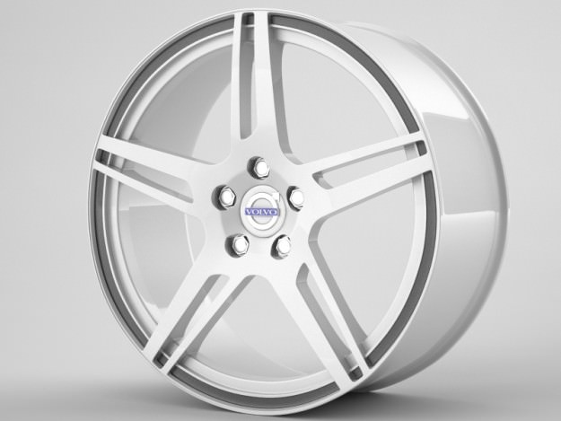 Volvo S60 rims collection 3D model | CGTrader