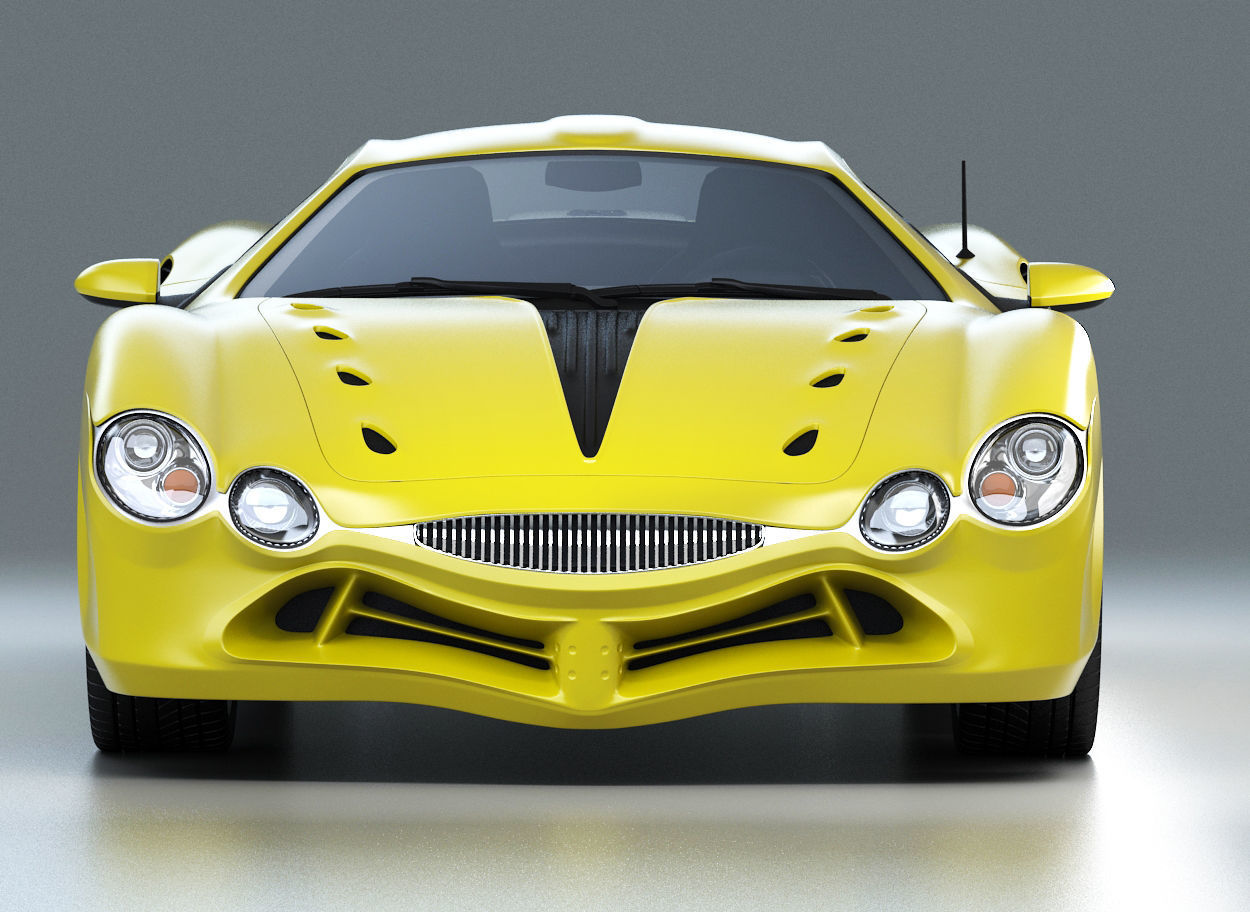 Mitsuoka Orochi 3D model | CGTrader