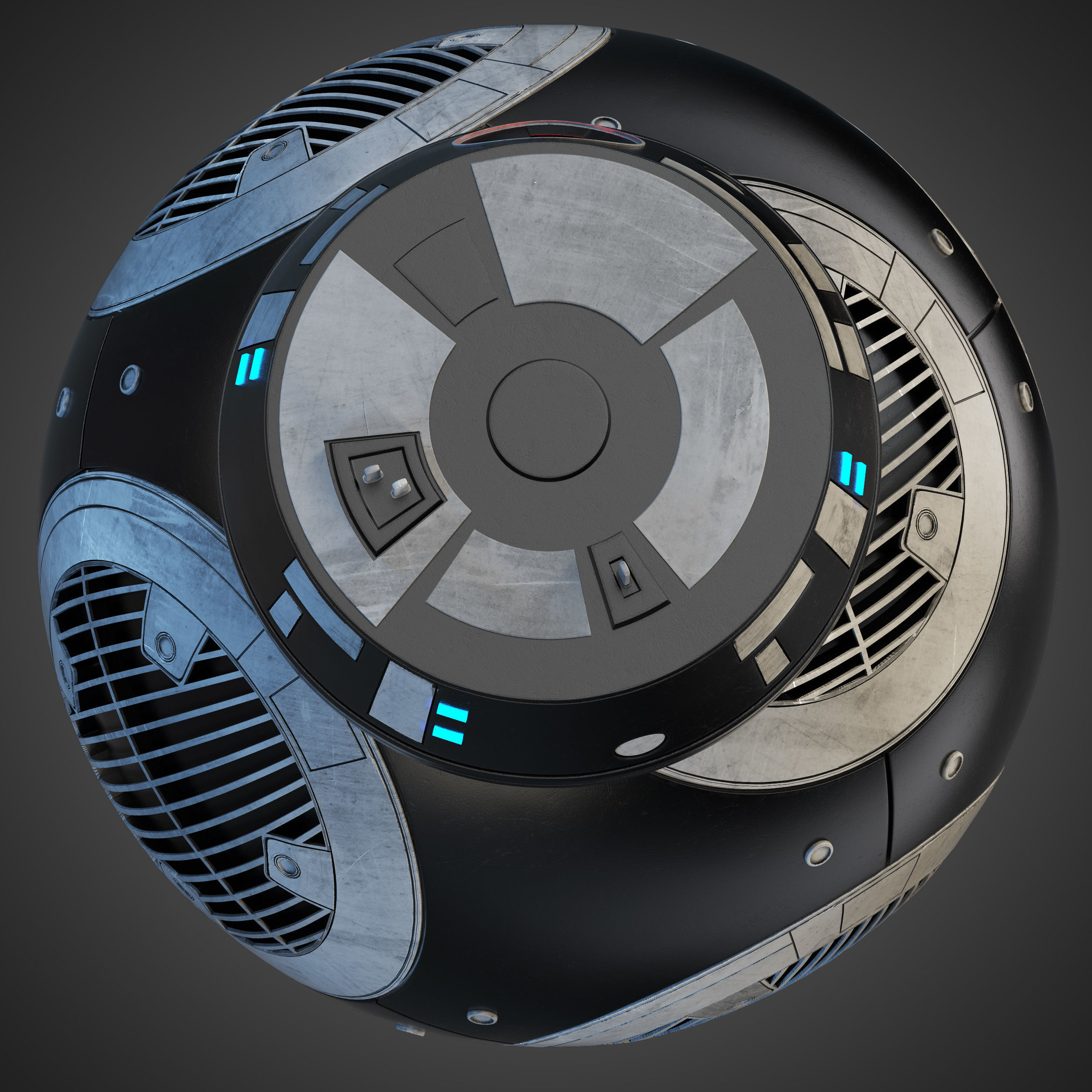 BB-9E Star Wars droid 3D model | CGTrader