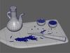 Olive Oil Seasonings Set 3D model | CGTrader