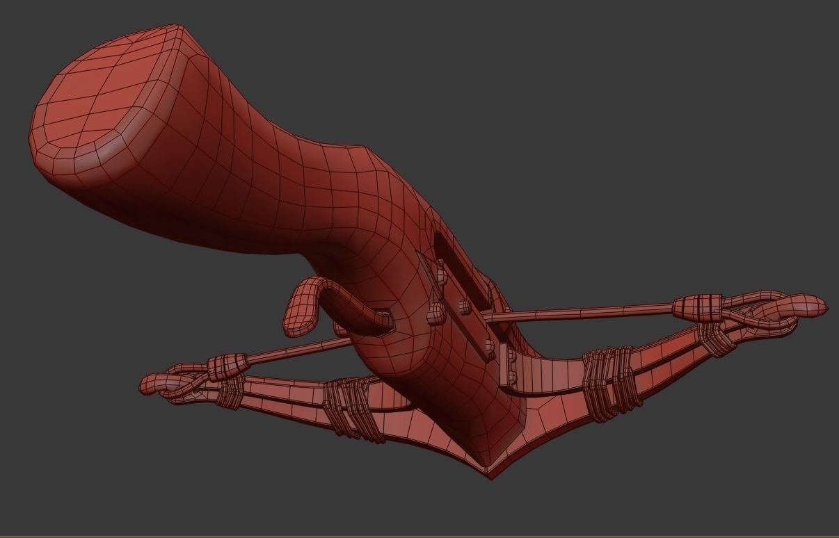 3D model Witcher Crossbow VR / AR / low-poly | CGTrader