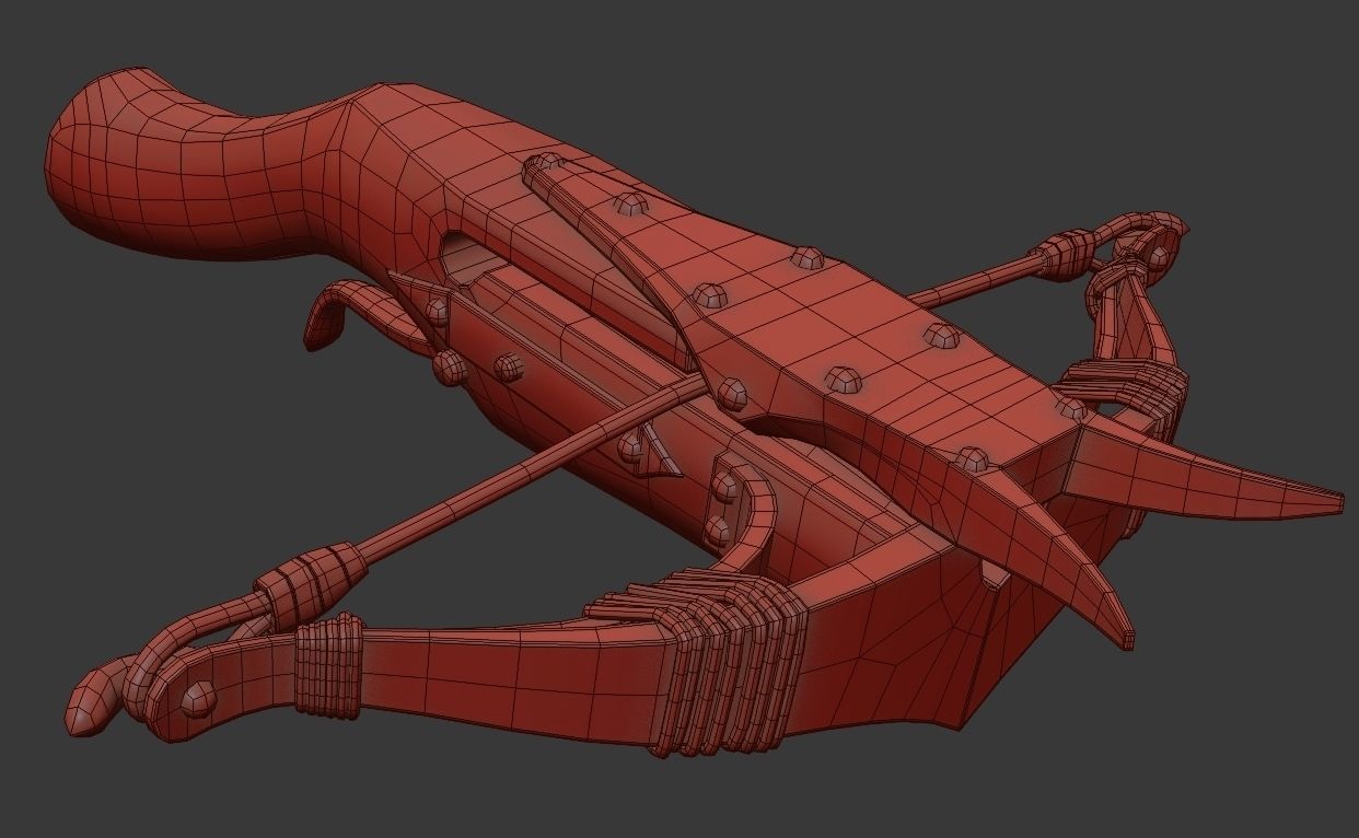 3D model Witcher Crossbow VR / AR / low-poly | CGTrader