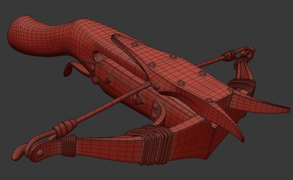 3D model Witcher Crossbow VR / AR / low-poly | CGTrader
