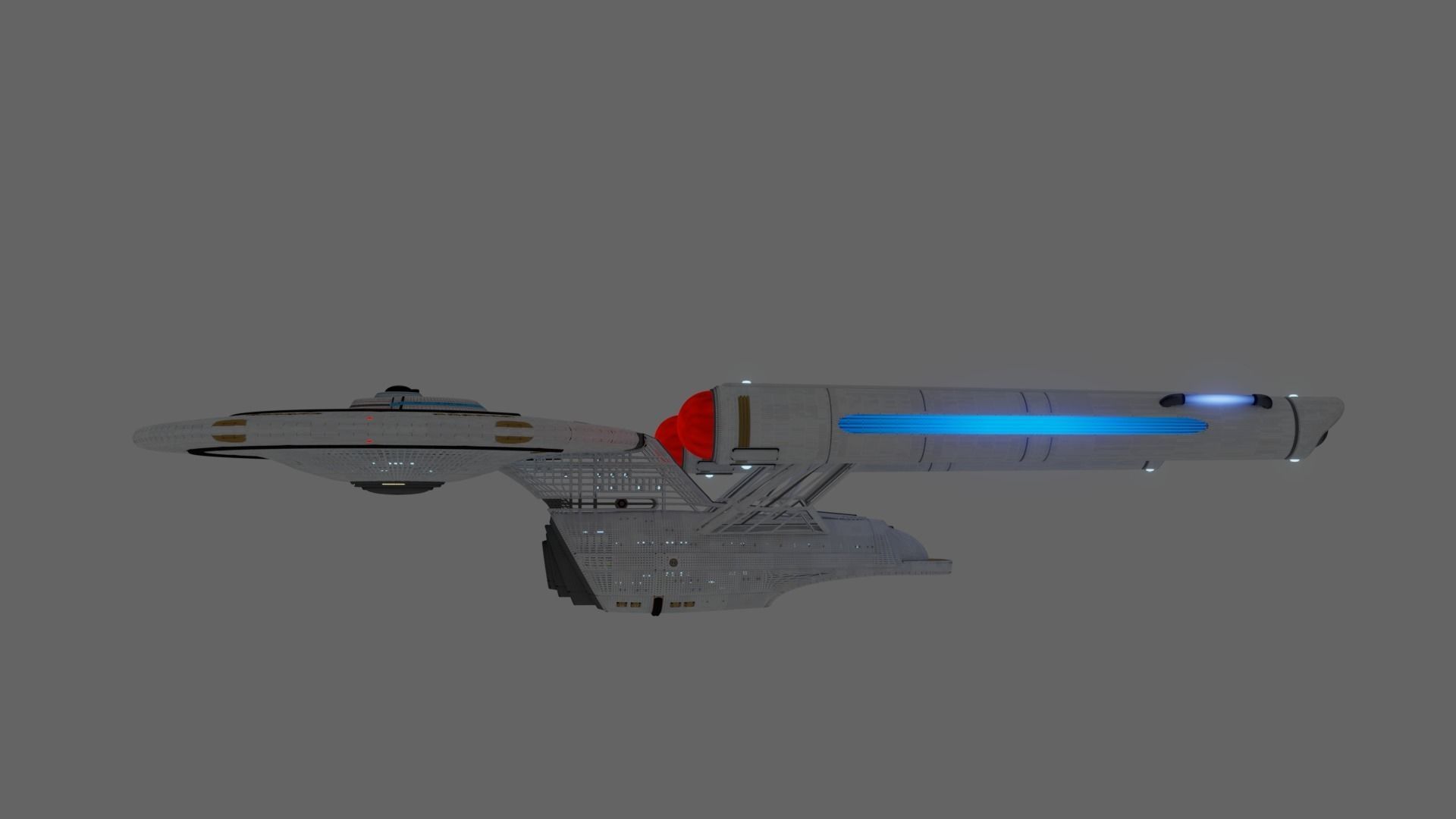 Phoenix Class Crusier v2 3D model | CGTrader