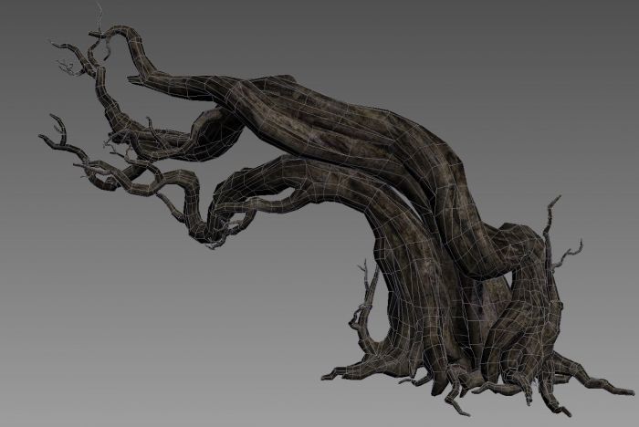 3D model Ancient Tree V3 VR / AR / low-poly | CGTrader