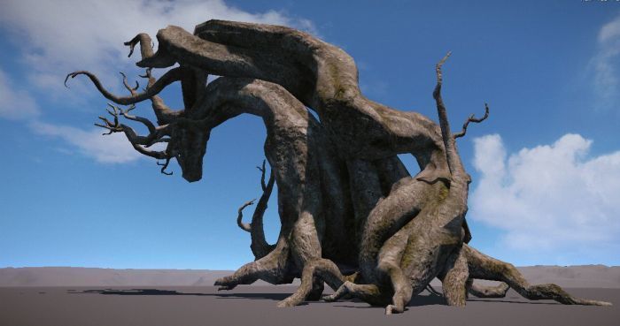 3D model Ancient Tree V3 VR / AR / low-poly | CGTrader