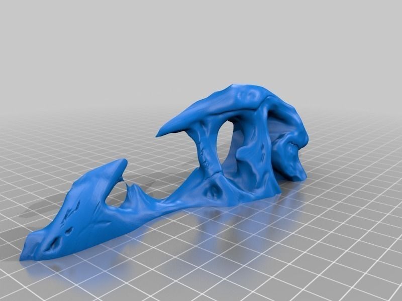 Exploded T-Rex Skull free 3D model 3D printable | CGTrader