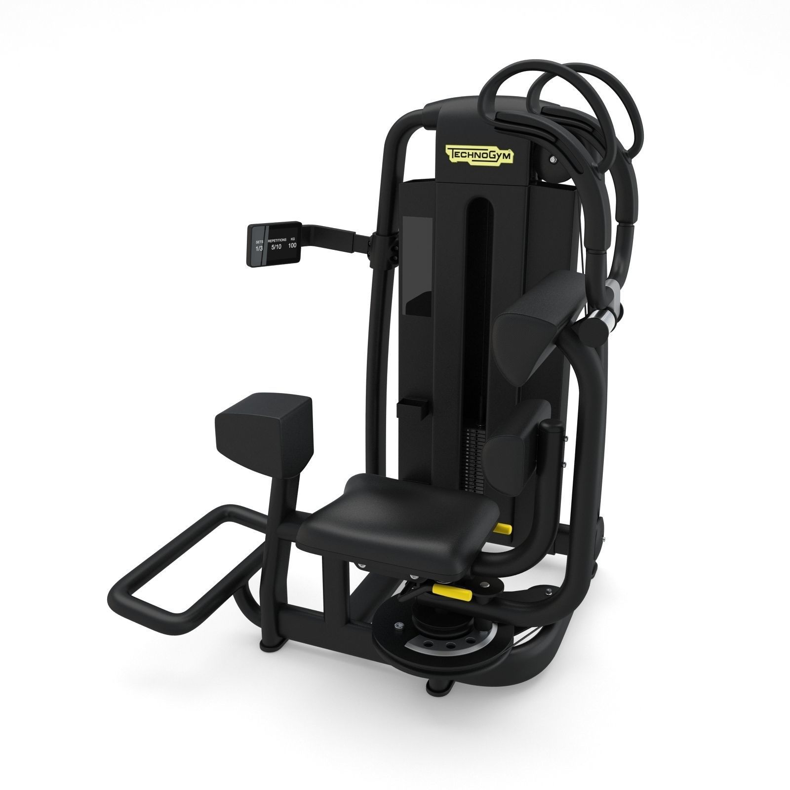 Technogym - Selectorised - Rotary Torso 3D model | CGTrader