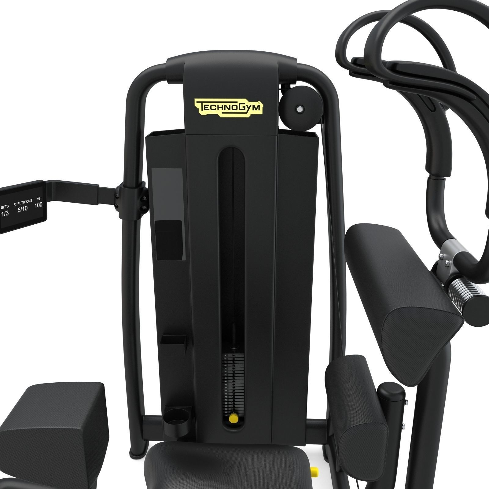 Technogym - Selectorised - Rotary Torso 3D model | CGTrader