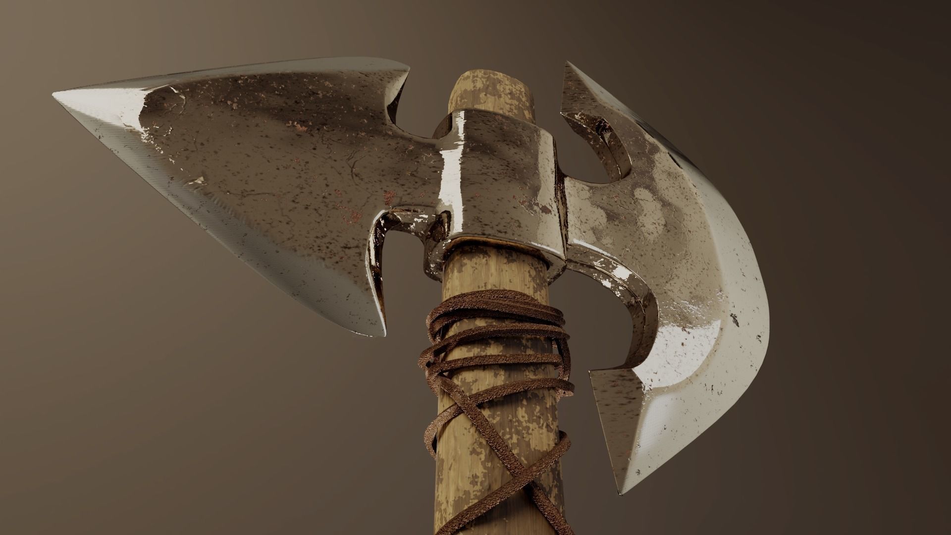 Medieval Ax 3D model | CGTrader