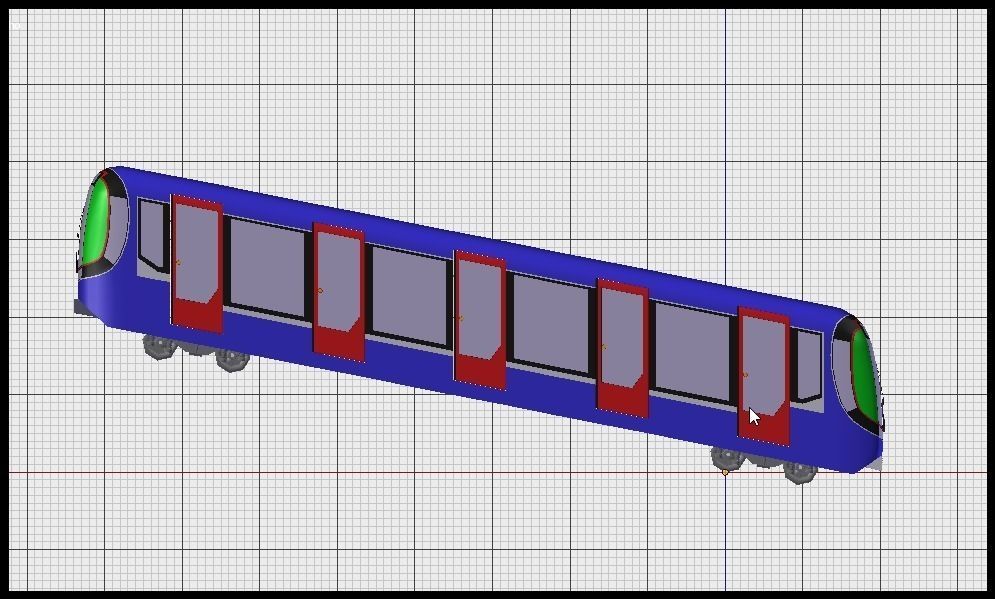Funicular - mountain railway 3D model | CGTrader