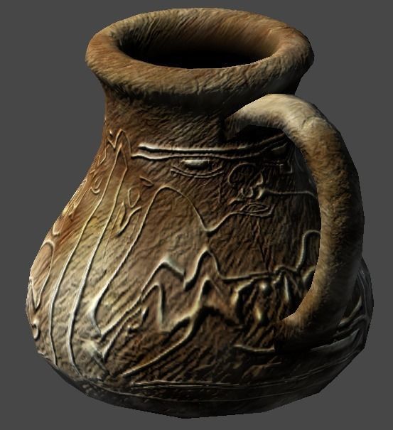 3D model old jar1 VR / AR / low-poly | CGTrader