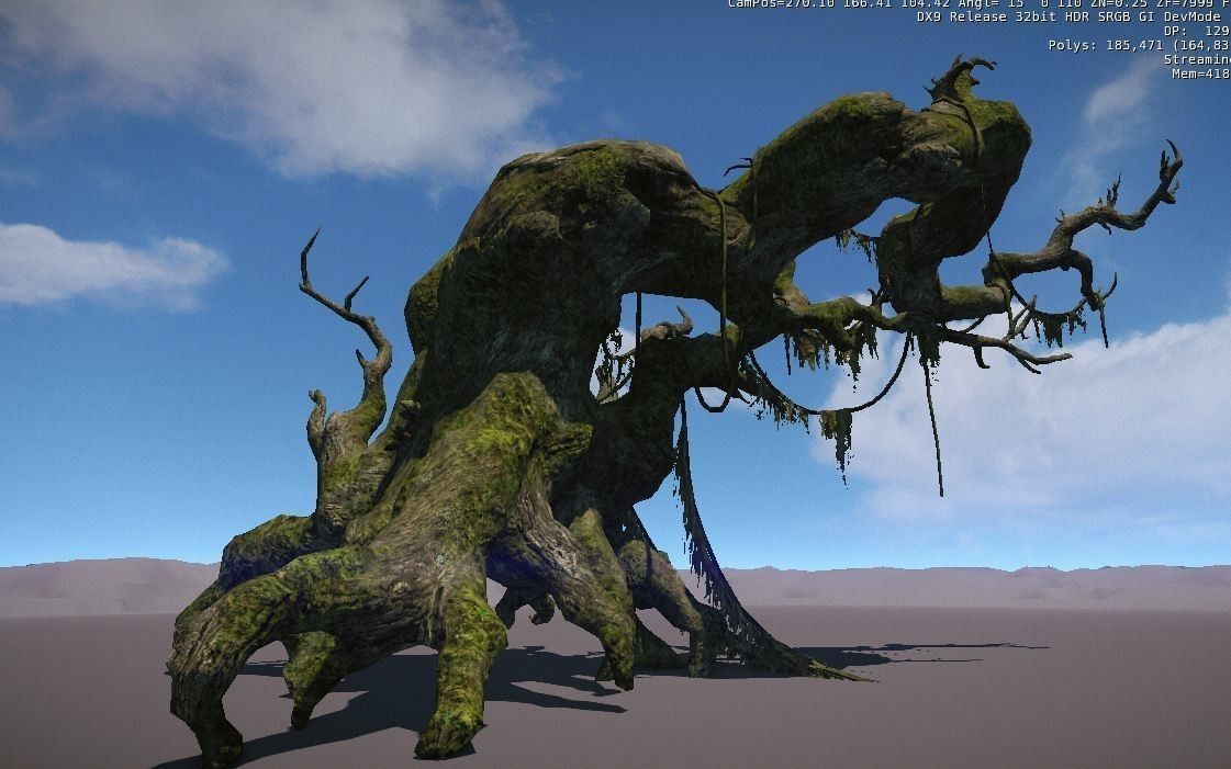 3D model Ancient Tree V15 VR / AR / low-poly | CGTrader