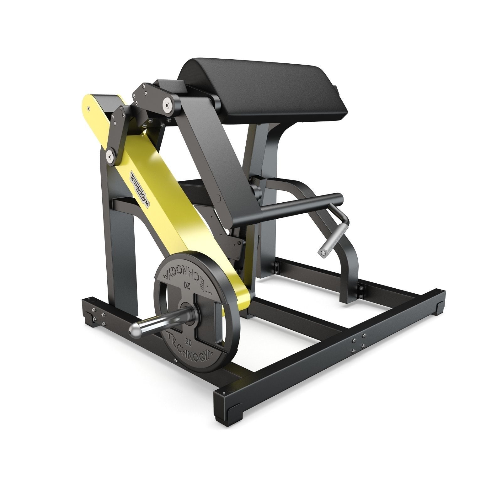 Technogym - Plate Loaded - Biceps 3D model | CGTrader