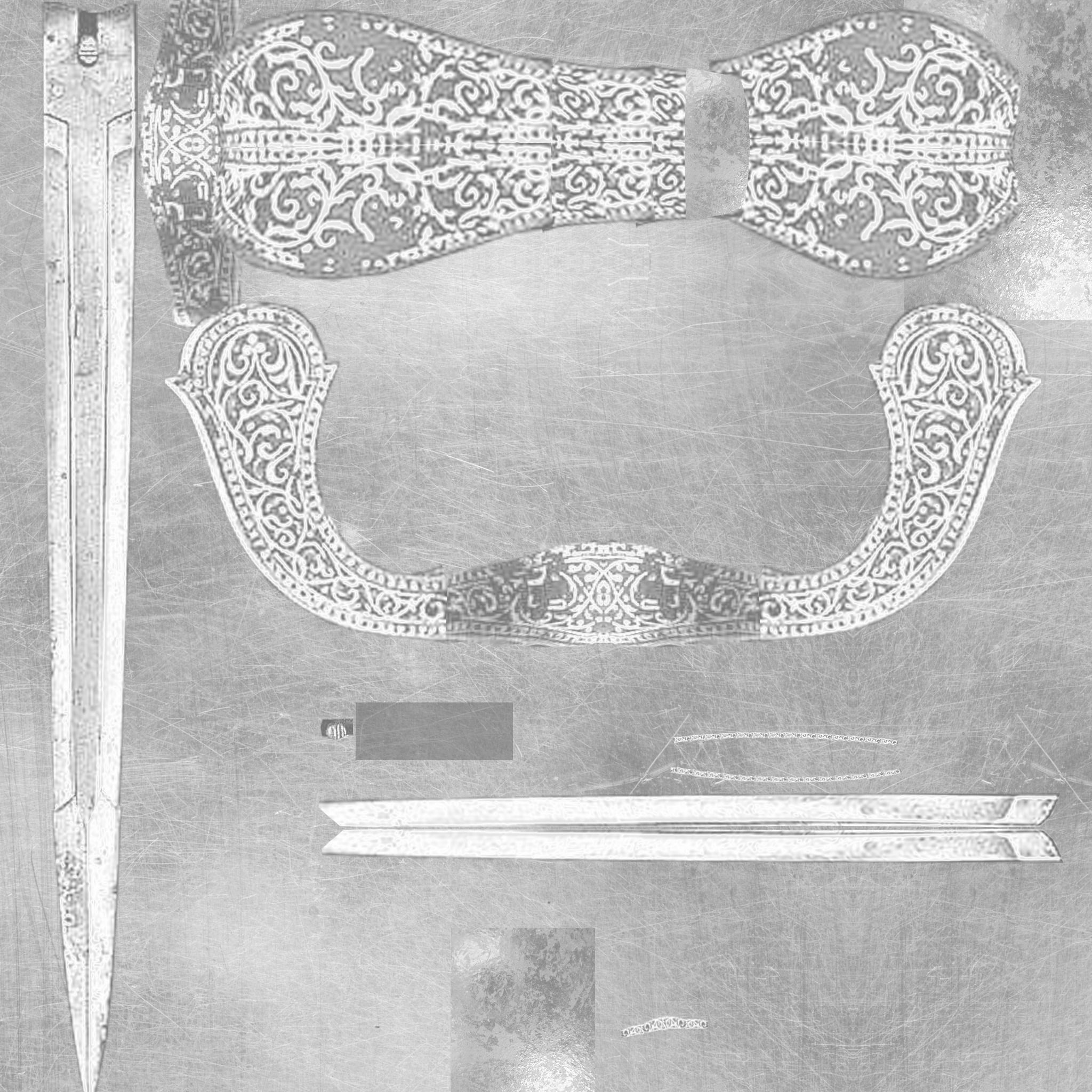 3D model medieval blade VR / AR / low-poly | CGTrader