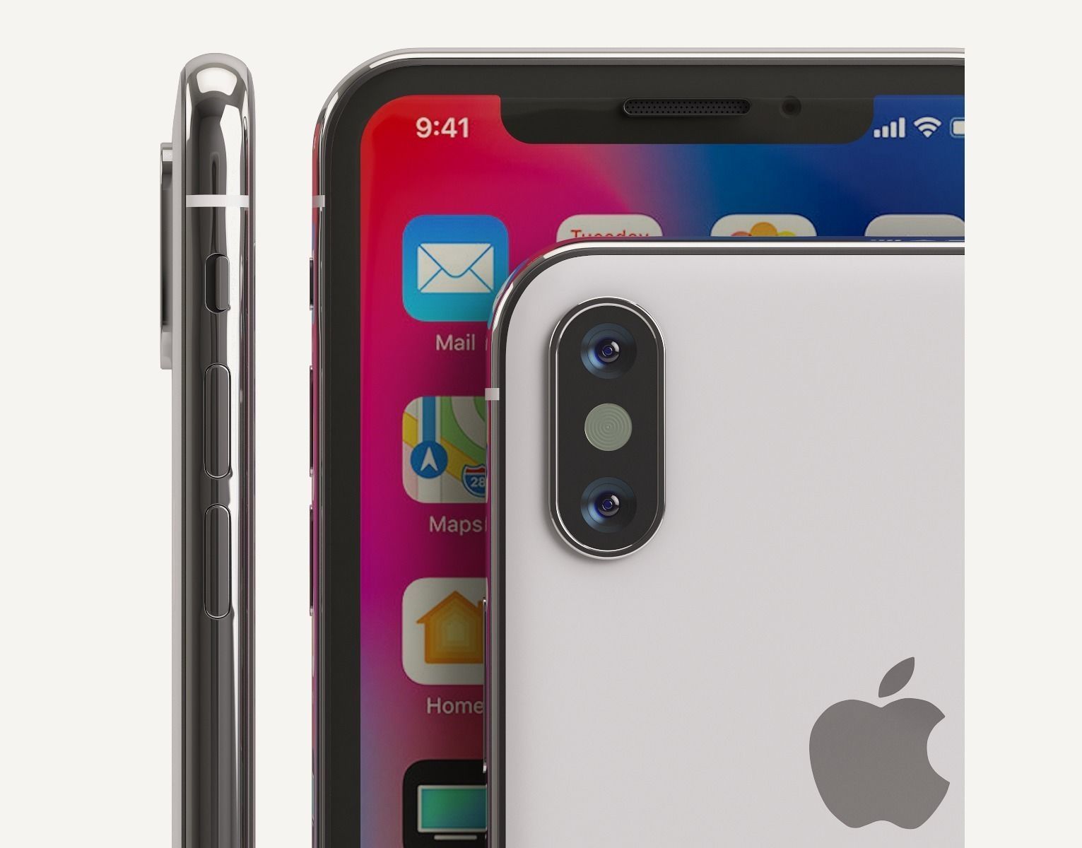 Apple Iphone X 3D model | CGTrader