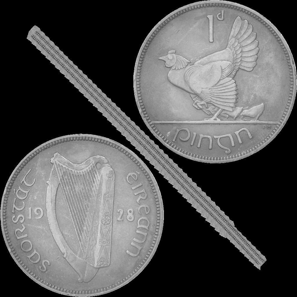 3D model Ireland penny VR / AR / low-poly | CGTrader