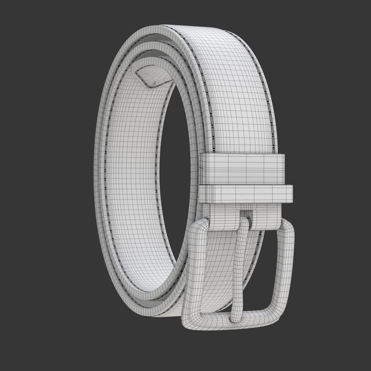 Leather Belt 3D model | CGTrader