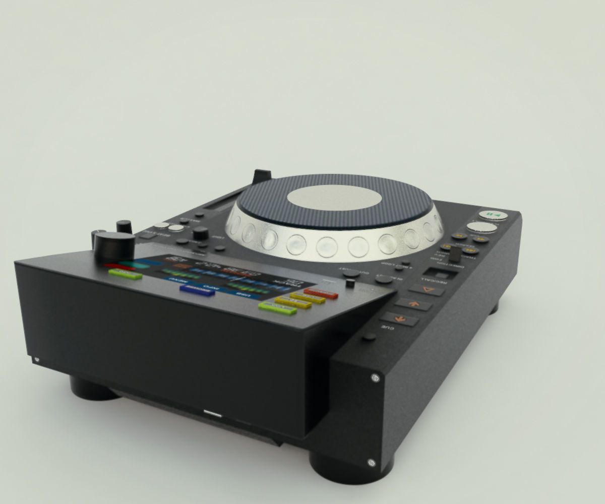 3D model DjTuntable dj turntable VR / AR / low-poly | CGTrader