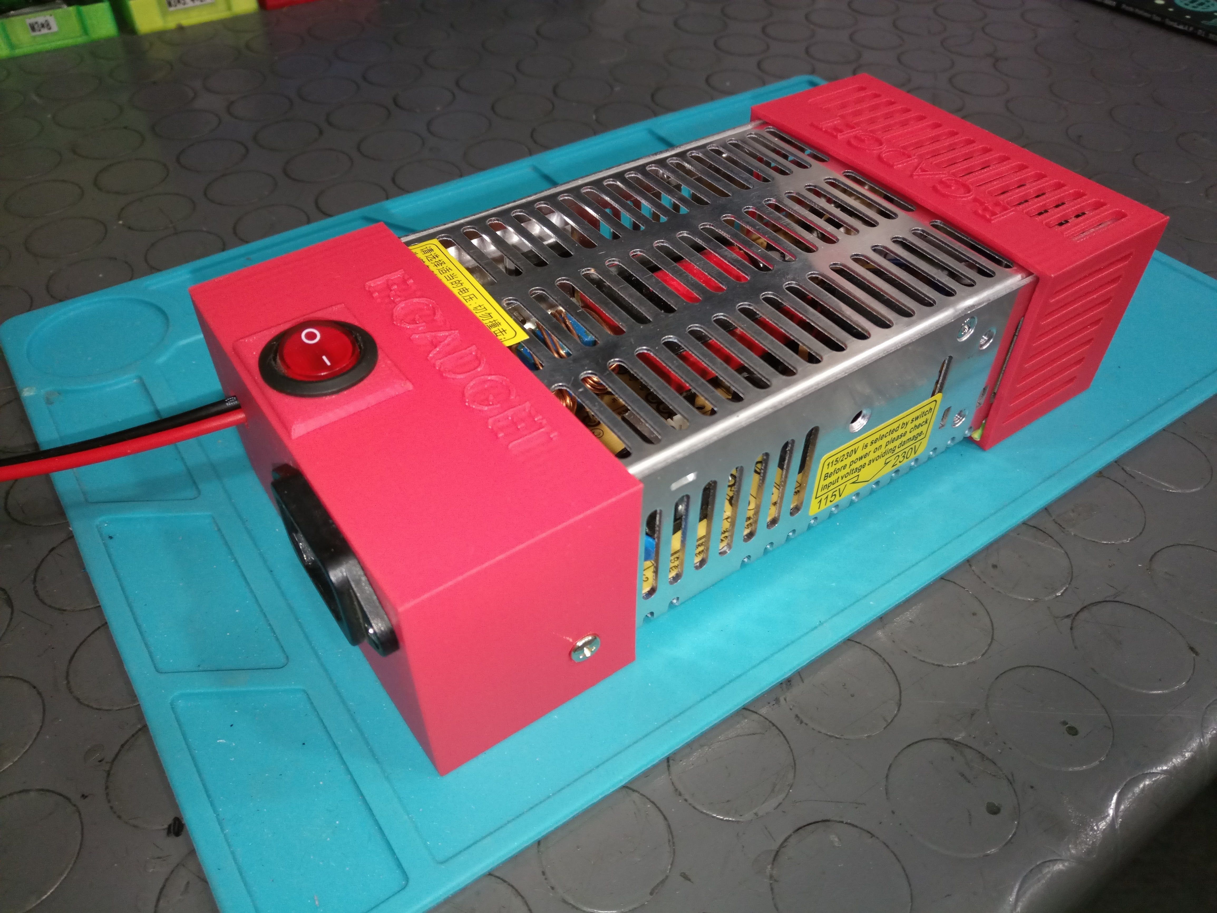 Case power supply 3D model 3D printable | CGTrader