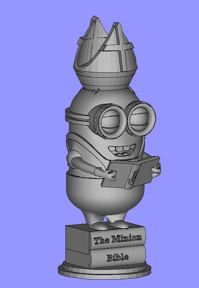 minion chess set 3D model 3D printable | CGTrader