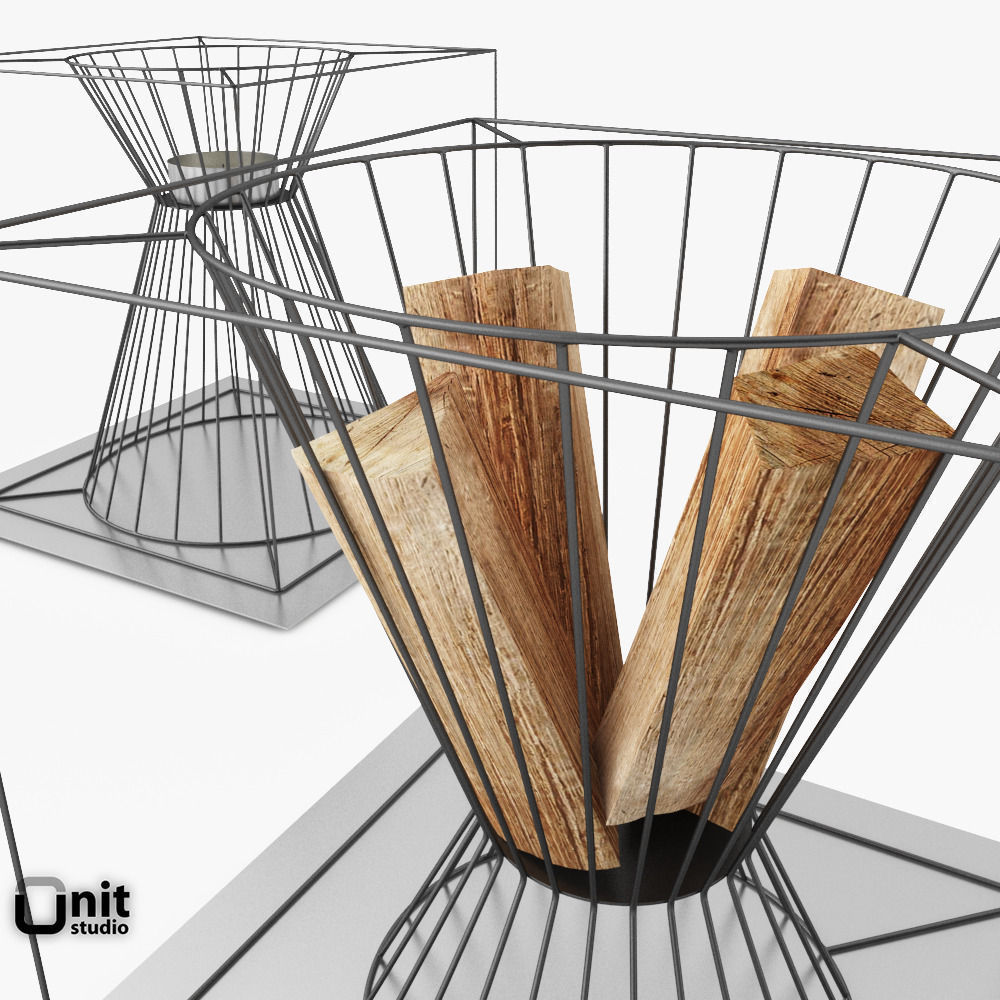 Skargaarden Boo fire basket 3D model | CGTrader