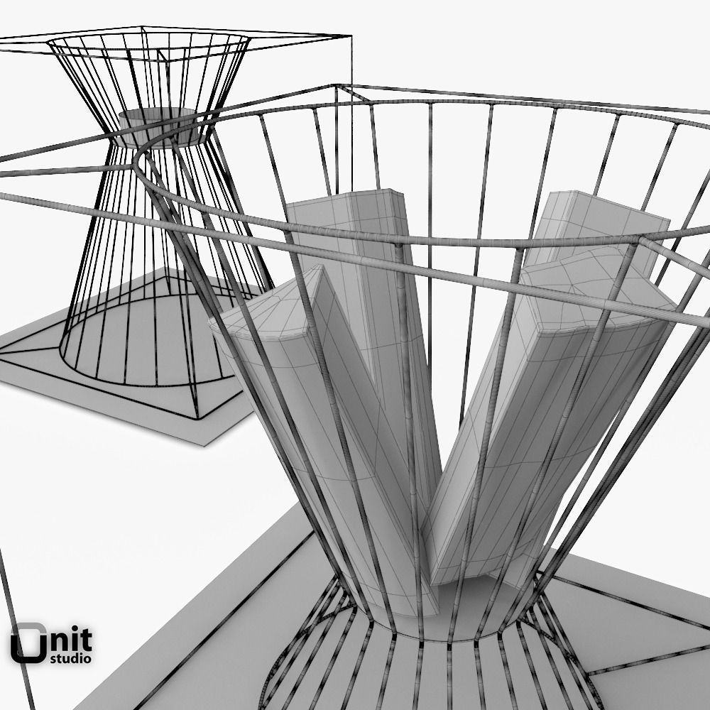 Skargaarden Boo fire basket 3D model | CGTrader