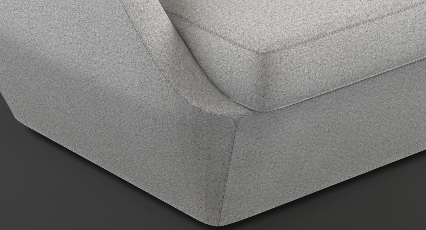 Bernhardt Design Cinema Armchair 3D model | CGTrader