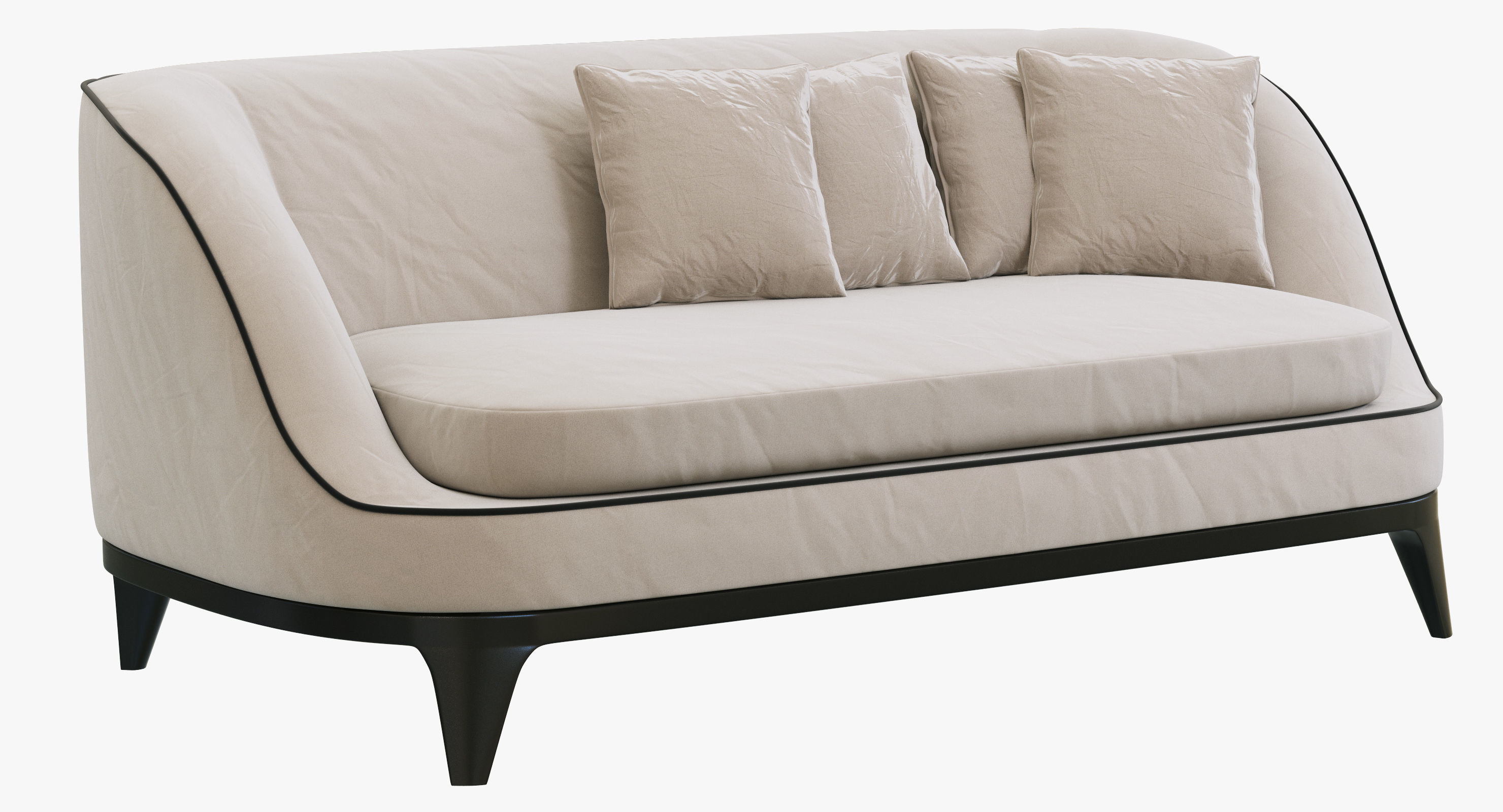 Flexform Dragonfly sofa 3D model | CGTrader
