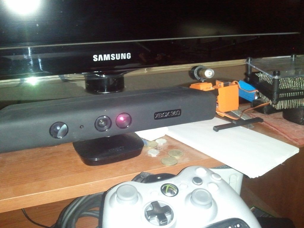 Desktop Laser Turret with Kinect Head Tracking free 3D model 3D ...