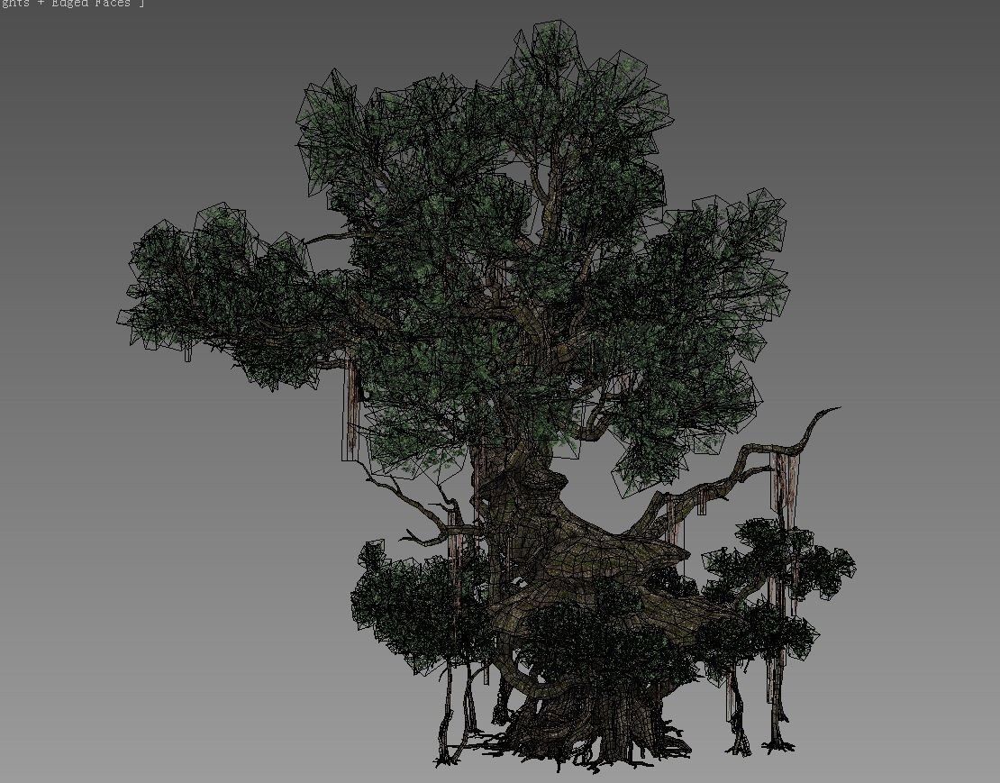 3D model Ancient Tree V18 VR / AR / low-poly | CGTrader