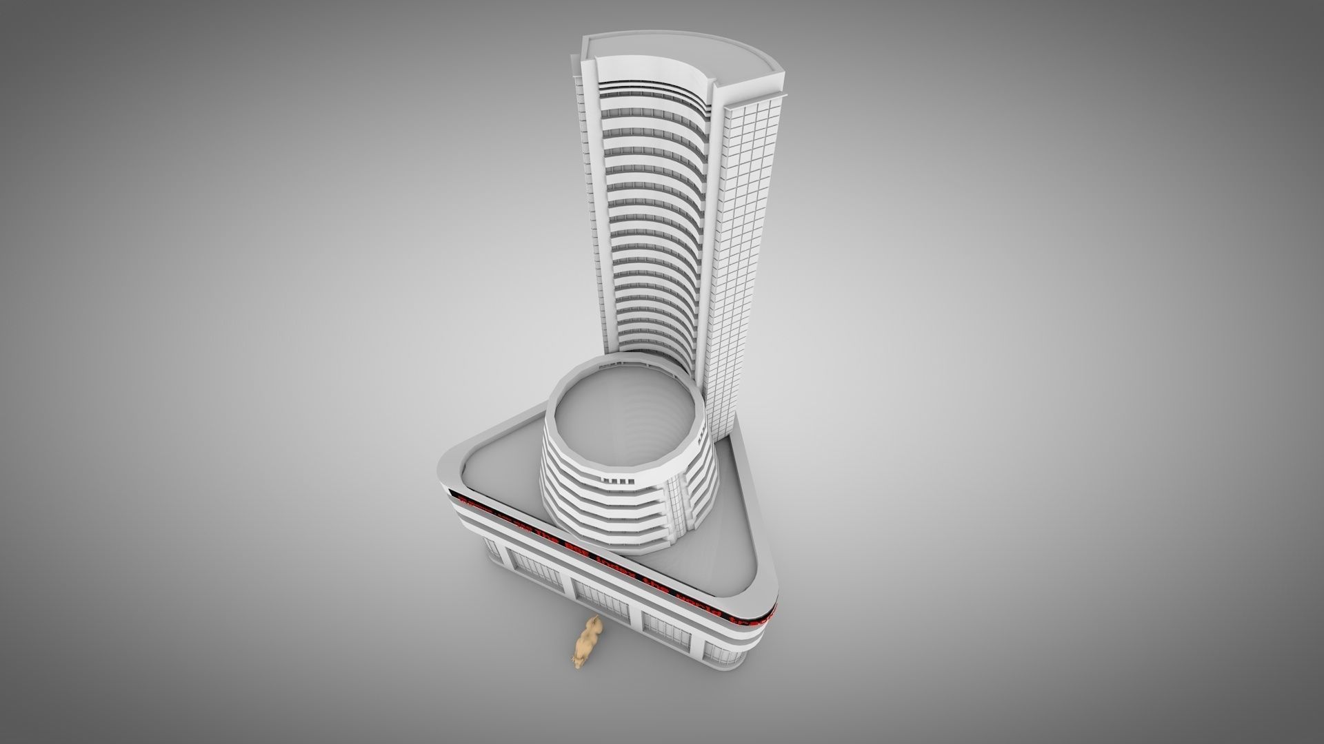 3D model Bombay Stock Exchange VR / AR / low-poly | CGTrader