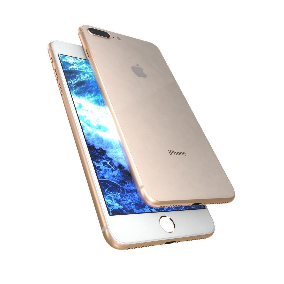 Apple iPhone 8 Plus All Colors 3D model | CGTrader
