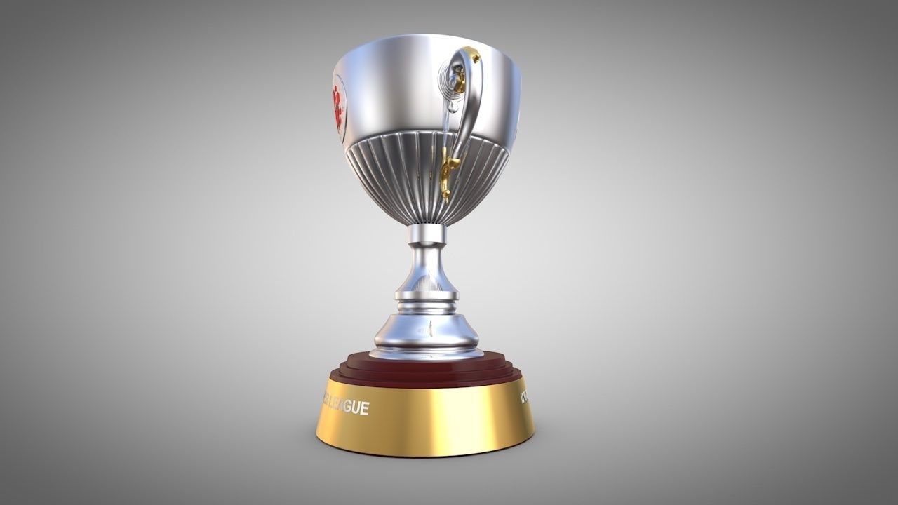 ISL football Trophy 3D model | CGTrader