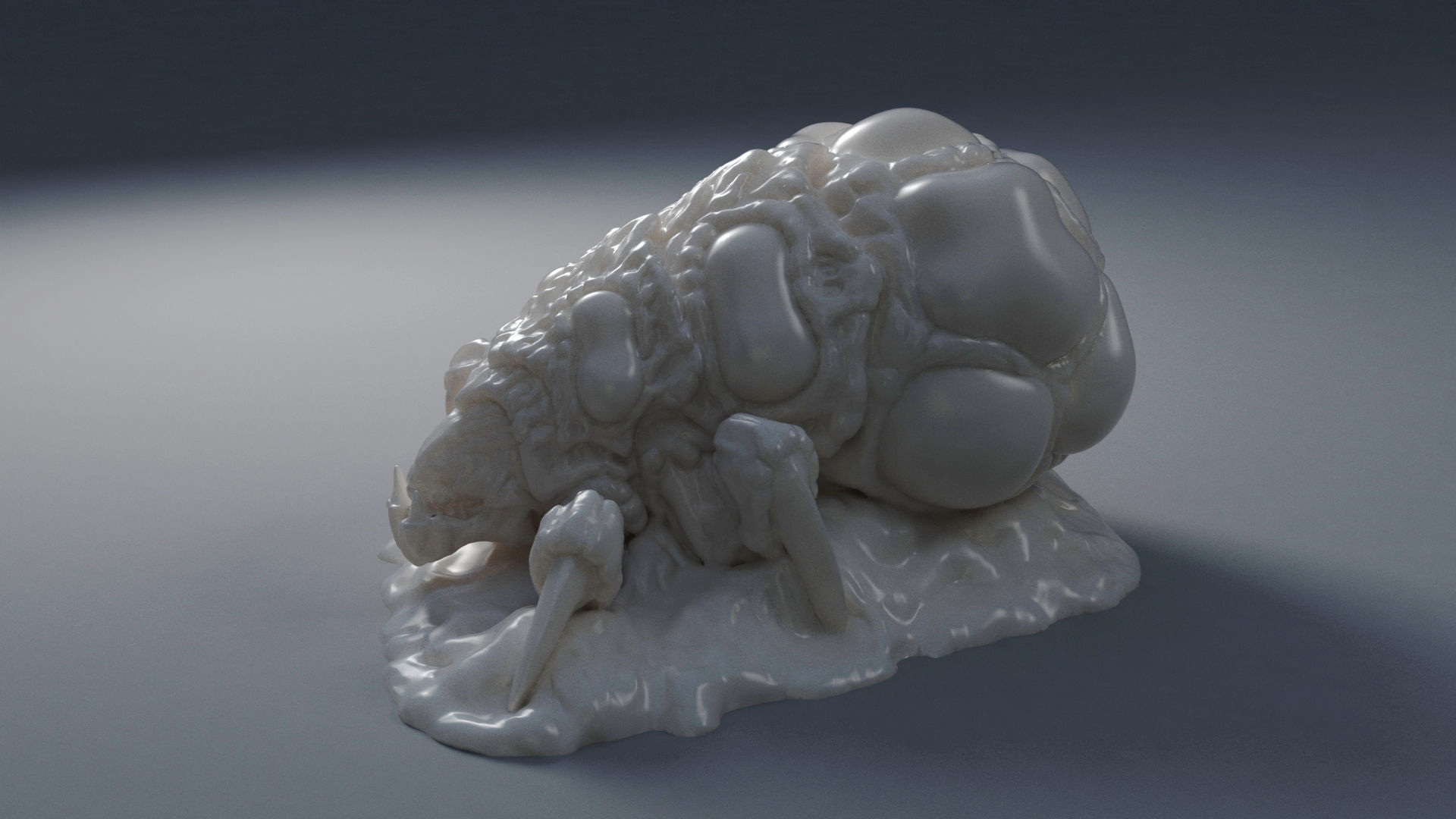 The Baneling from StarCraft 3D model 3D printable | CGTrader