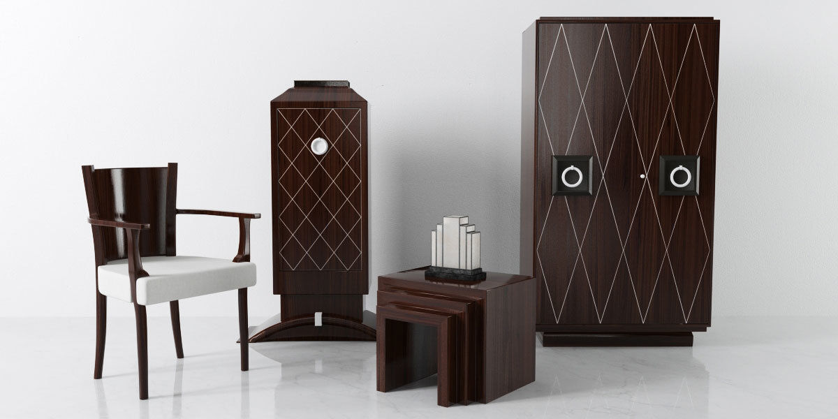 Archmodels vol 142 - high quality art deco furniture 3D model | CGTrader