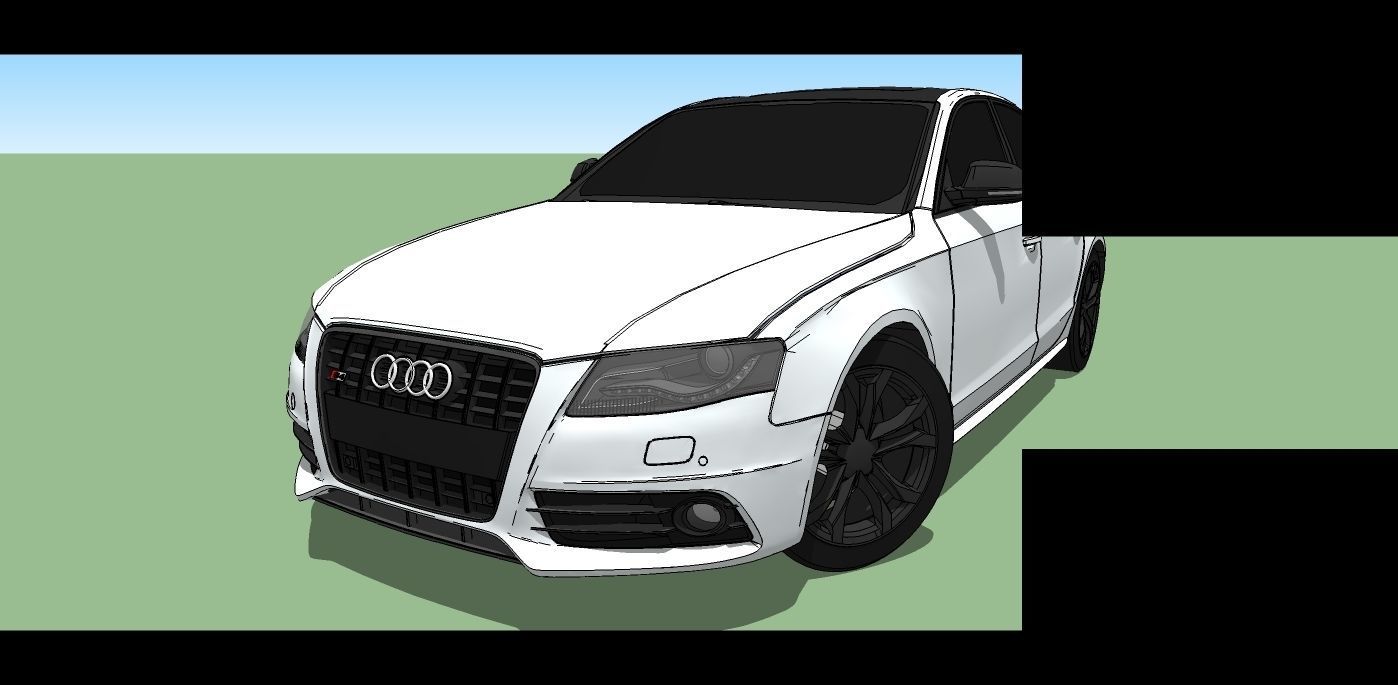 AUDI S4 3D model | CGTrader