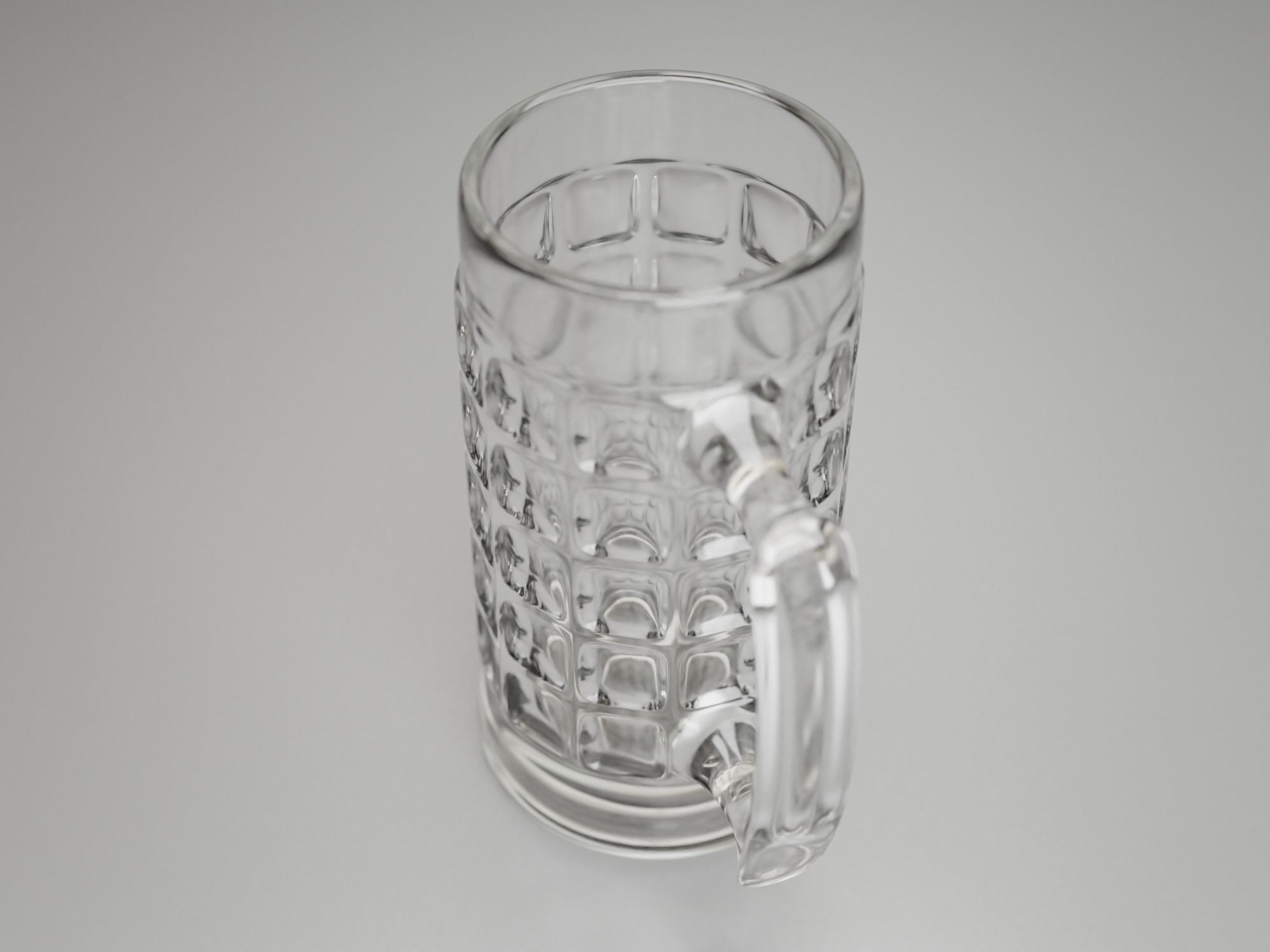 Dimpled Glass Beer Mug 3D model | CGTrader