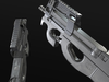 3D model FN P90 PDW VR / AR / low-poly | CGTrader