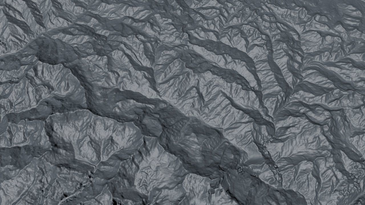 Himalaya Mountains Mount Everest Area 3D model | CGTrader