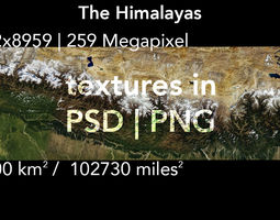 Himalayas 3D Models | CGTrader